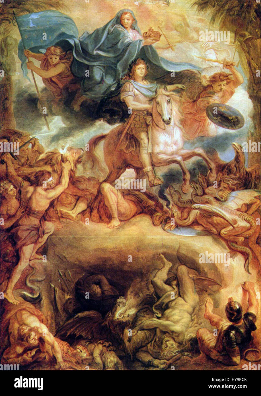 Charles Le Brun was a renowned French artist known for his portraits ...