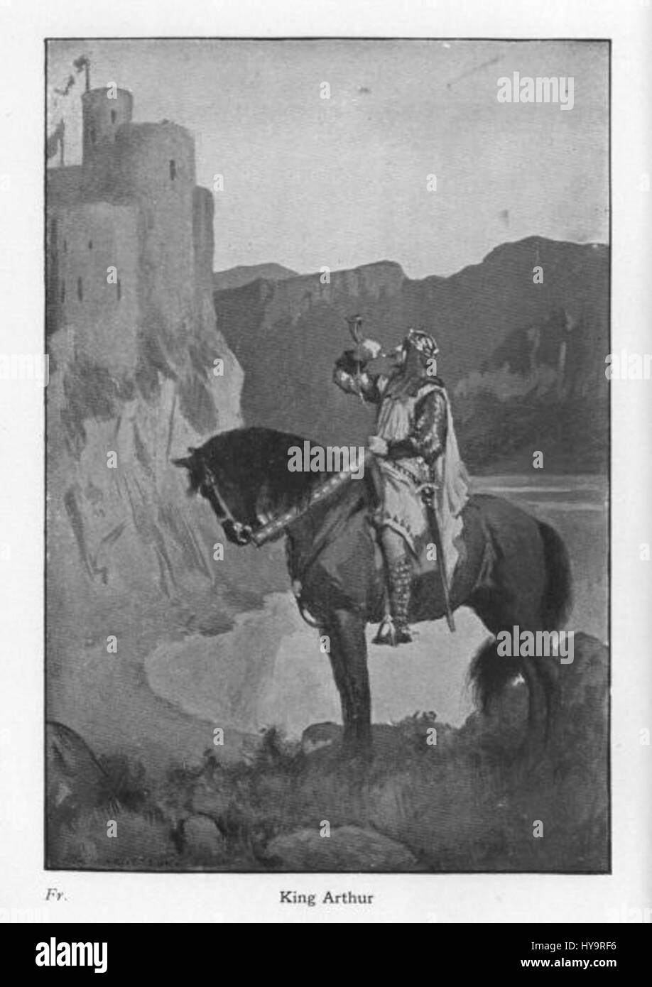 Cutler's portrait of King Arthur portrays the legendary British ruler ...