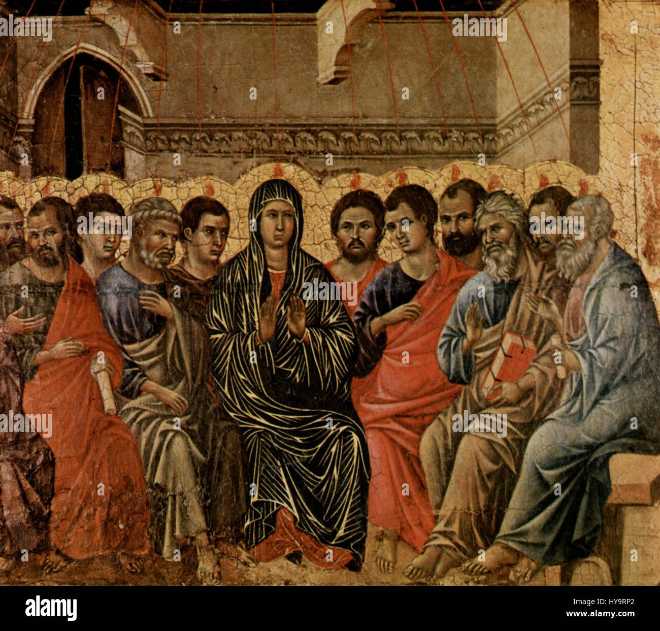 Duccio di Buoninsegna was an Italian painter known for his work in the ...