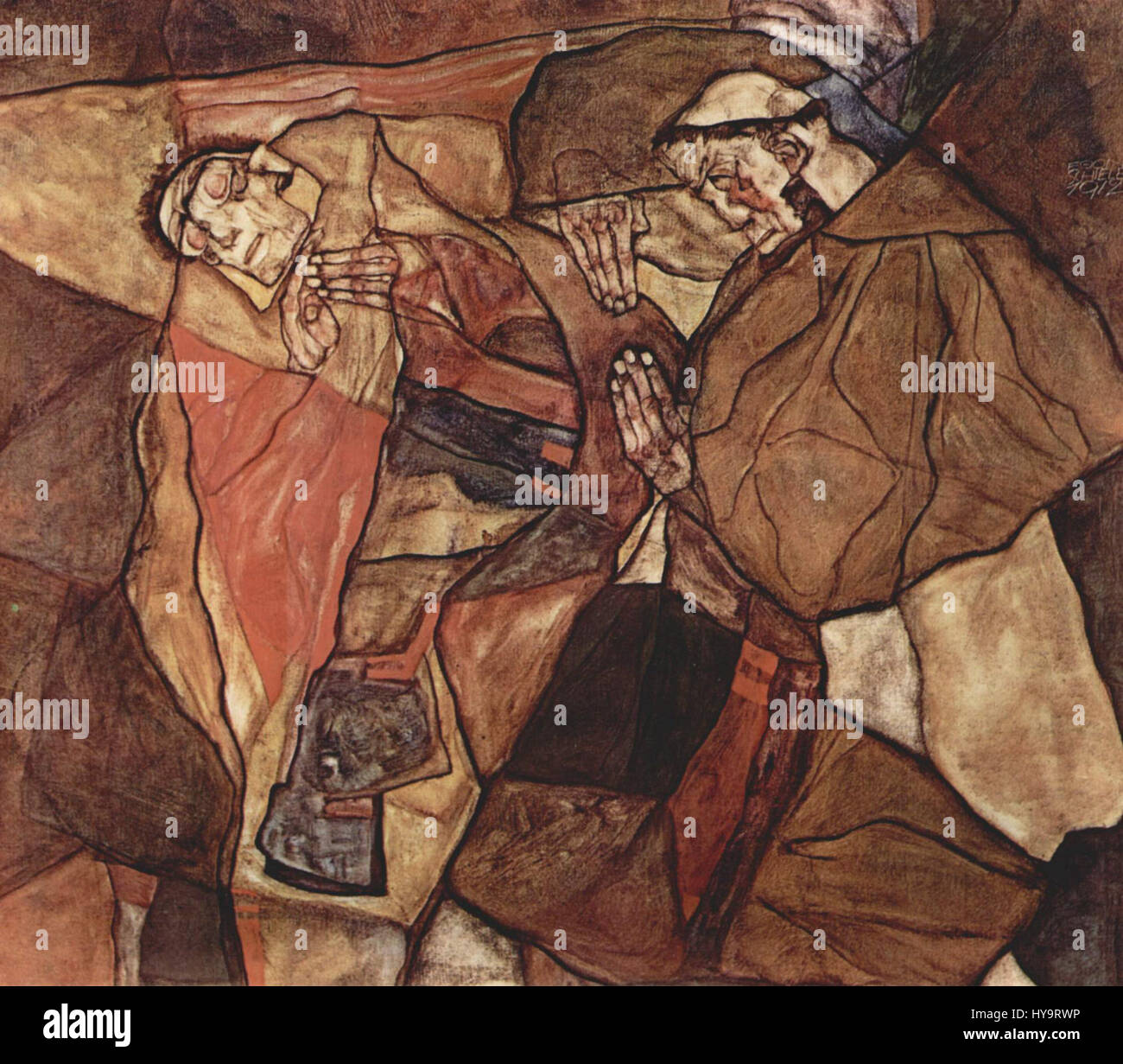 Egon Schiele's '001' is an artwork that reflects the artist's ...