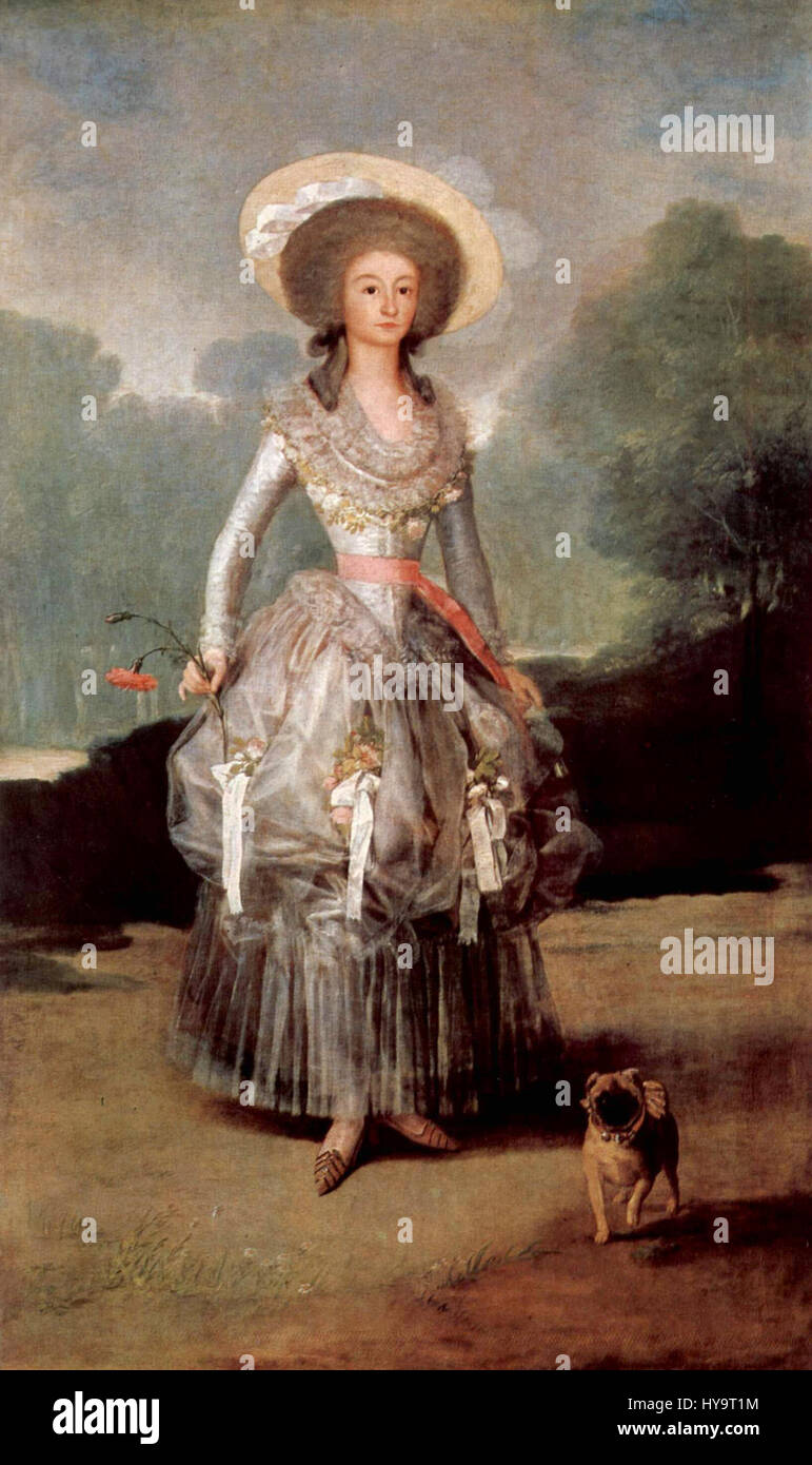 A work by Francisco de Goya y Lucientes, showcasing his signature style ...