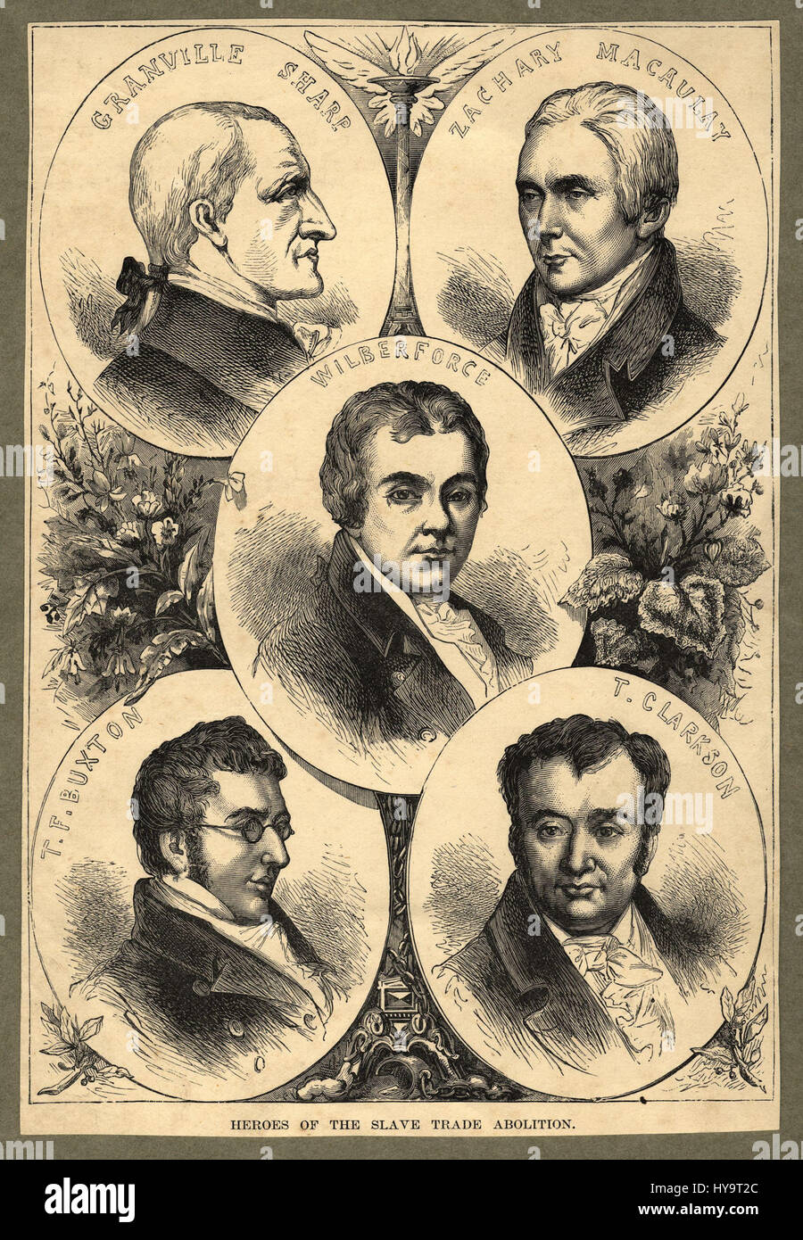 'Heroes of the Slave Trade Abolition' from the National Portrait ...