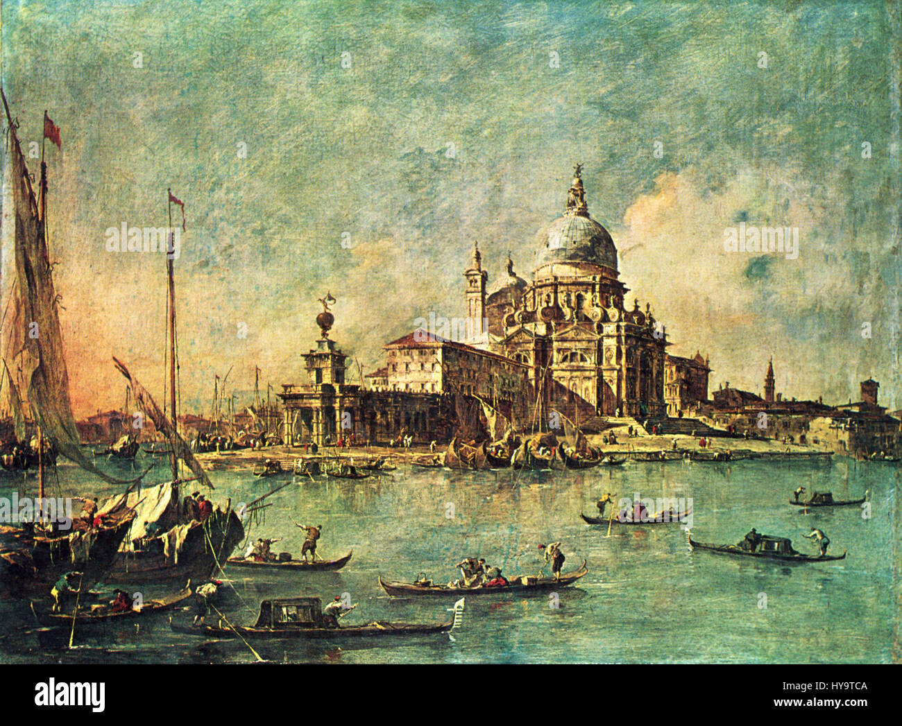 Francesco Guardi was an 18th-century Venetian painter known for his ...
