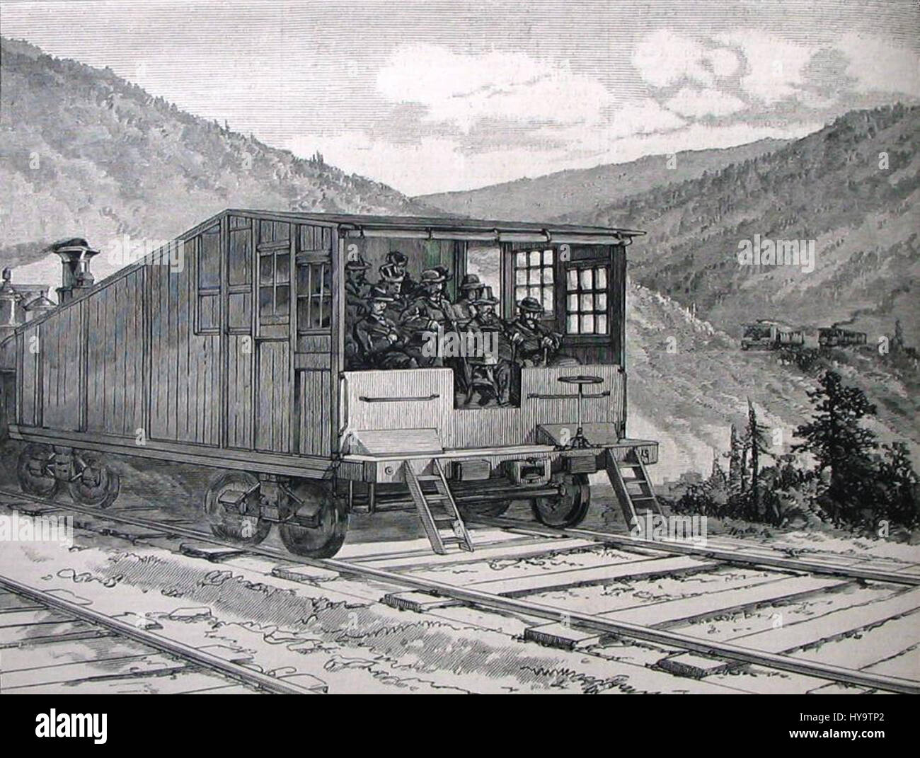 Pennsylvania railroad inspection car hi-res stock photography and ...