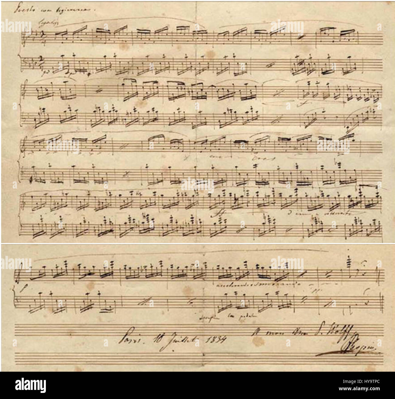 Chopin piece hi-res stock photography and images - Alamy
