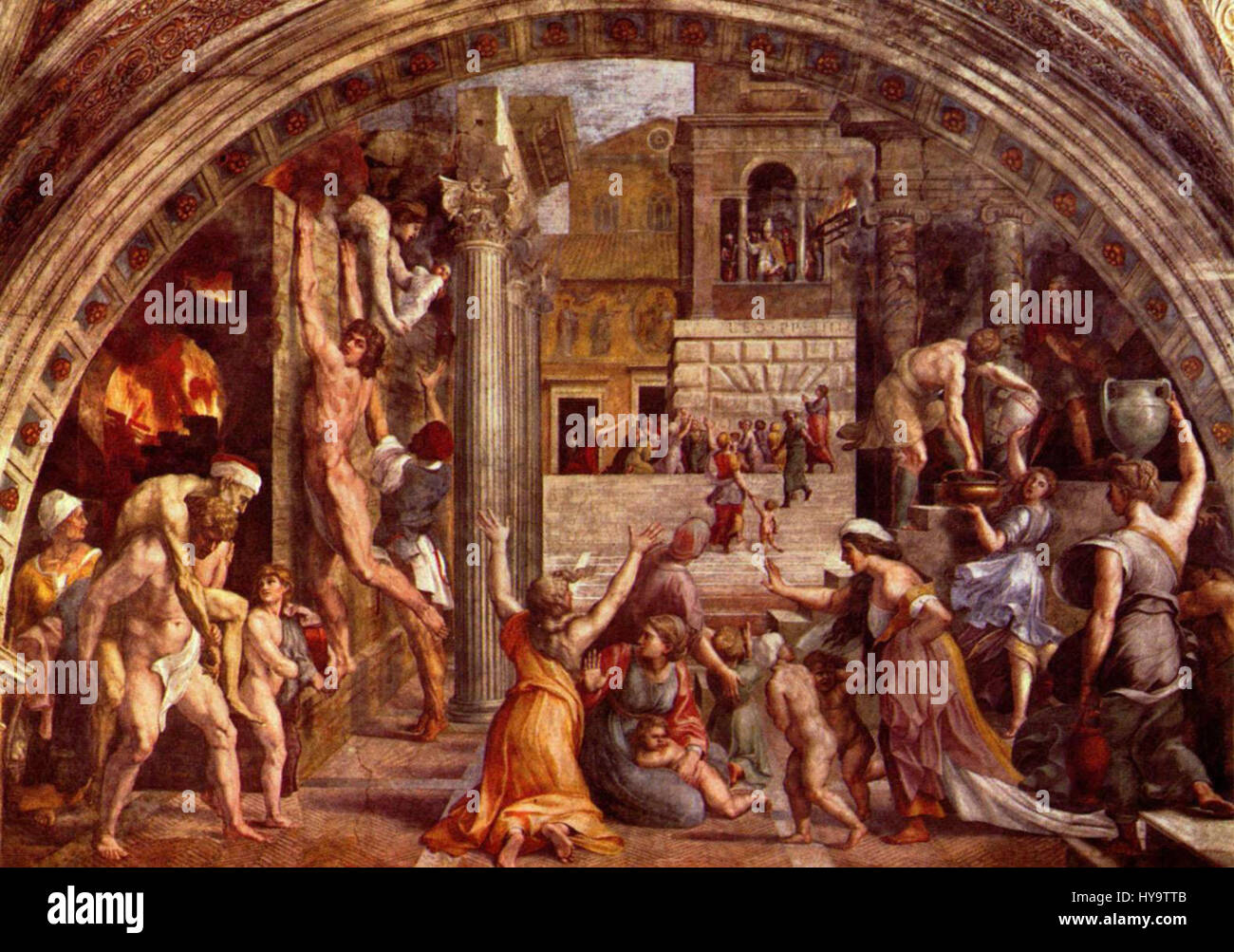 This artwork by Giulio Romano, an Italian Renaissance artist ...