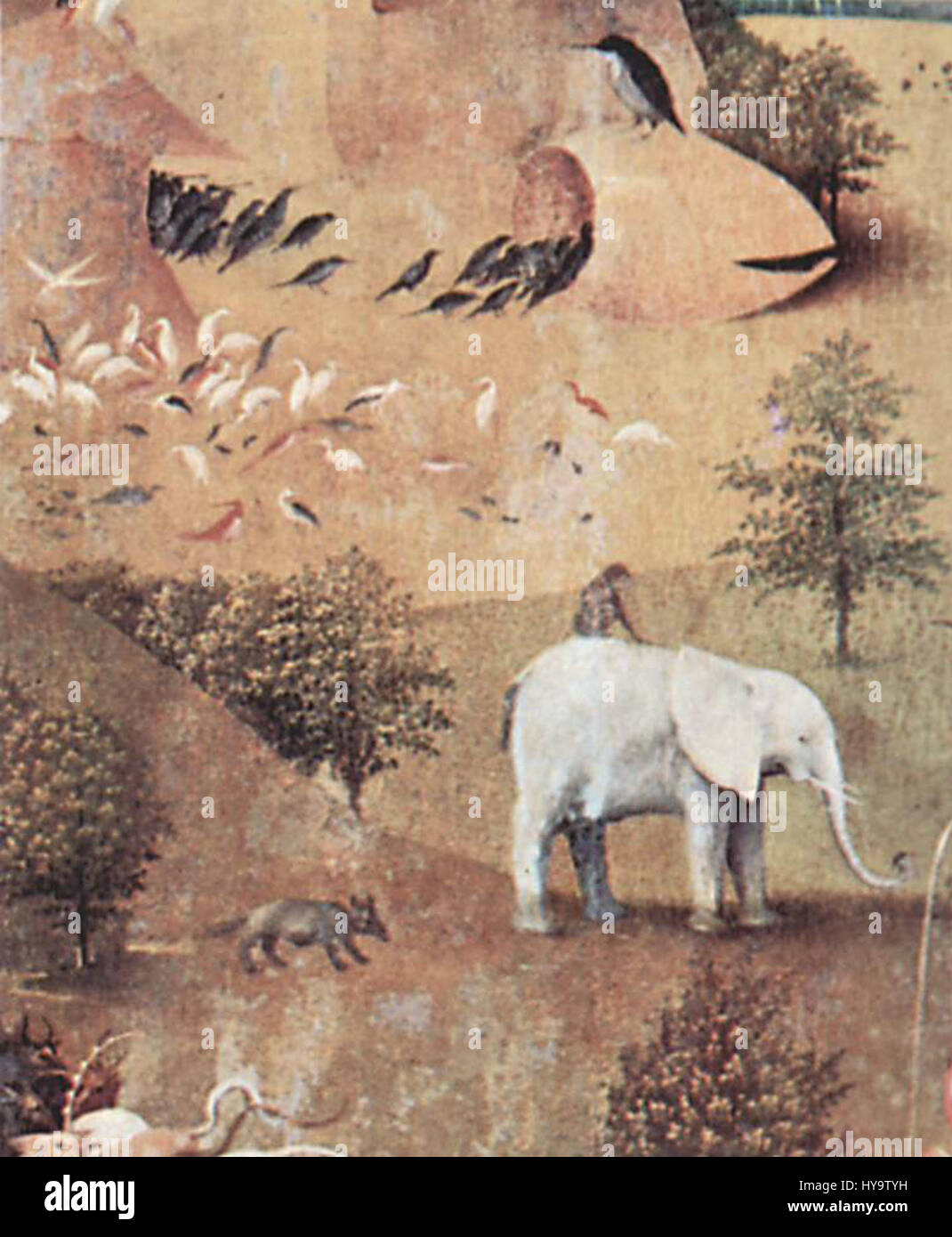 This work attributed to Hieronymus Bosch is a detailed example of his ...