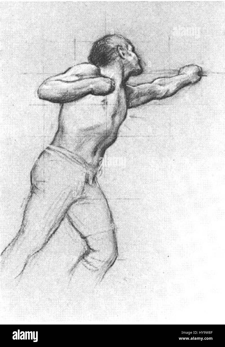 This study by Herbert James Draper for 'The Golden Fleece' explores the ...