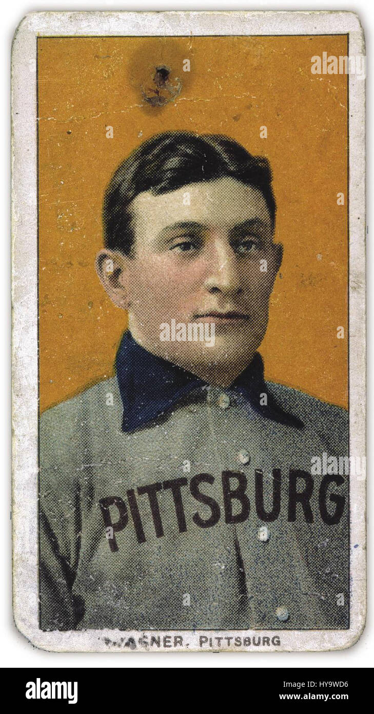 Honus wagner card hi-res stock photography and images - Alamy