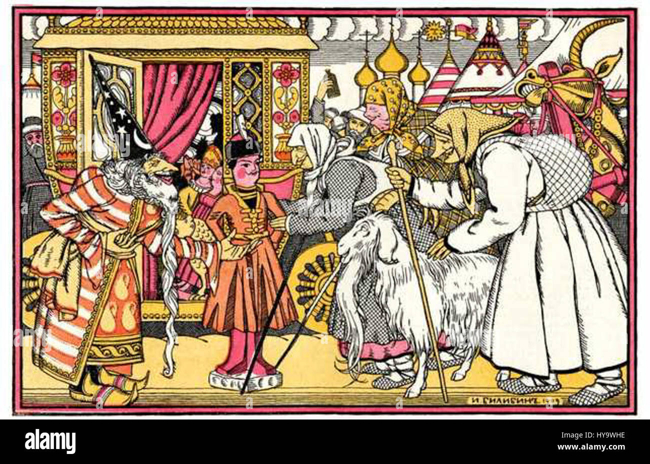 Ivan Bilibin’s work is notable for its detailed illustrations based on ...