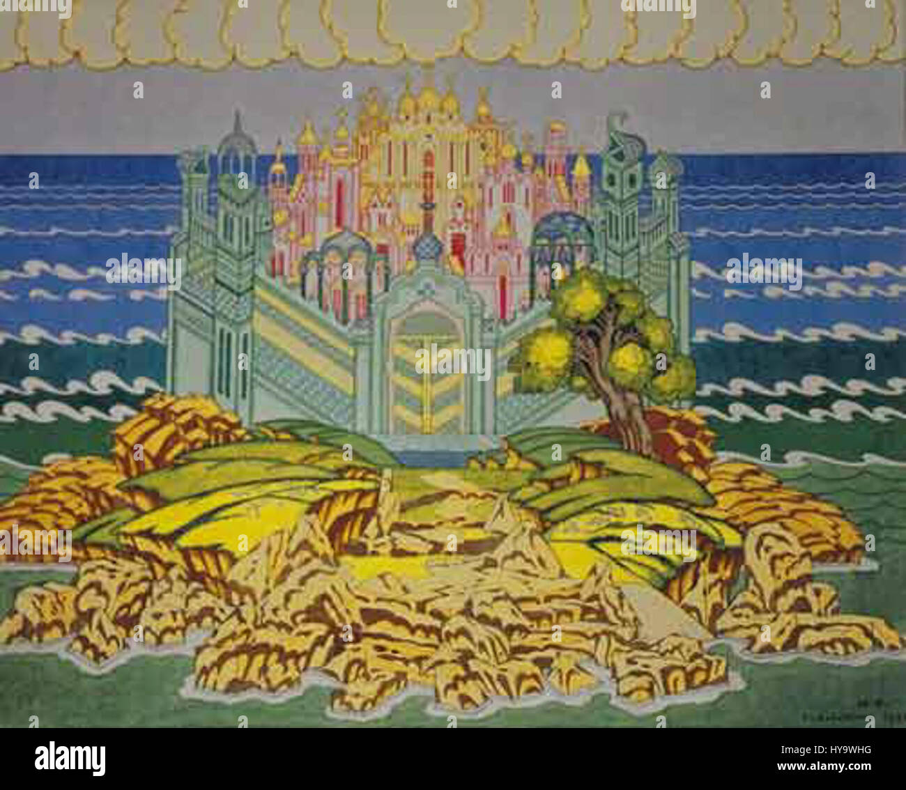 Ivan Bilibin was a Russian artist known for his detailed illustrations ...