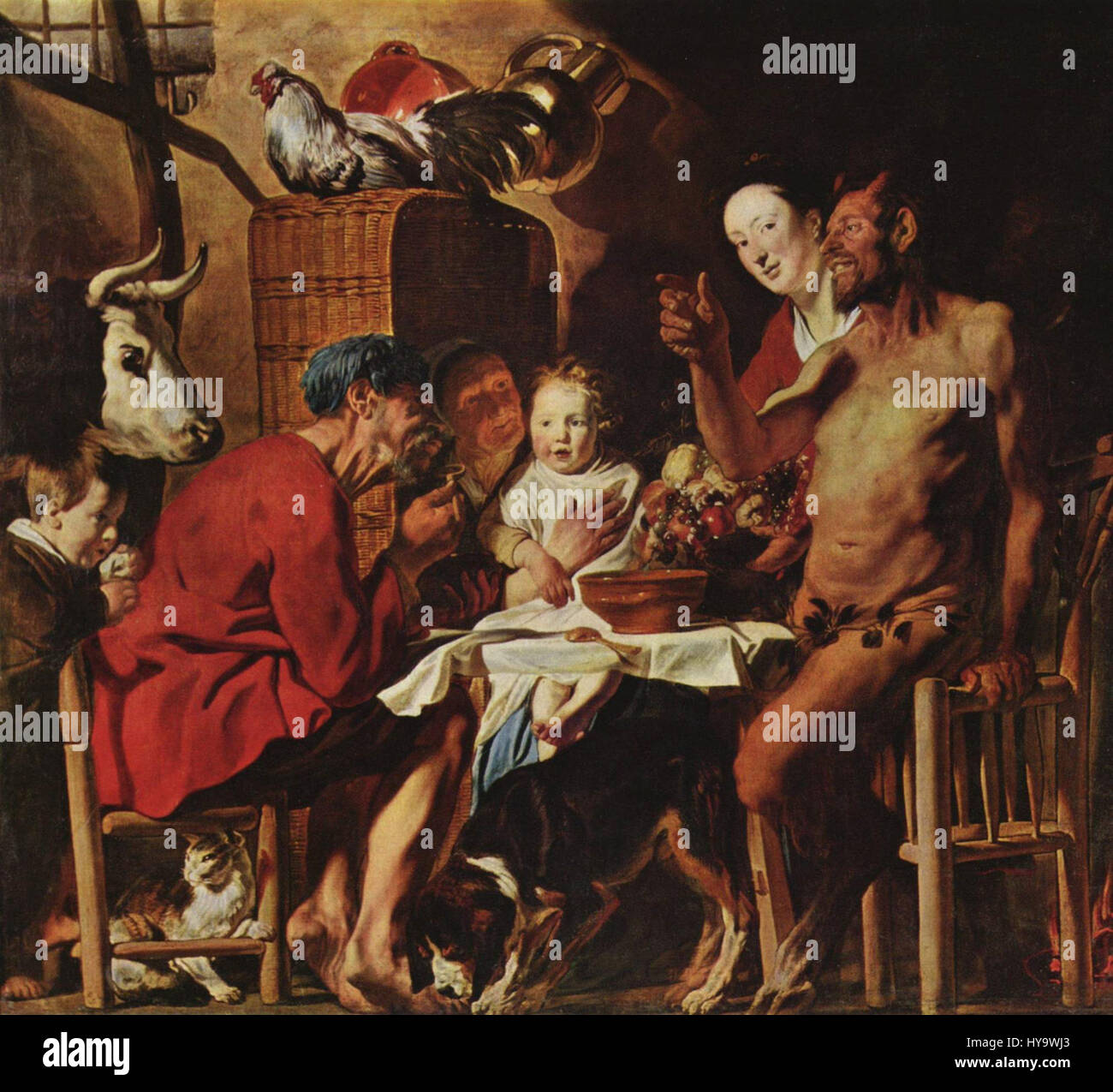 Jakob Jordaens’ artwork highlights his contribution to Flemish Baroque ...