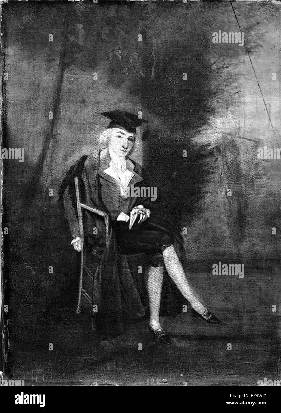 James Smithson, the founder of the Smithsonian Institution, is depicted ...