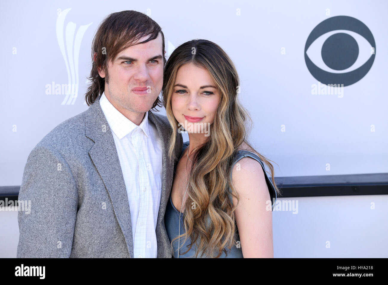 Las Vegas, NV, USA. 2nd Apr, 2017. Ross Copperman and Katlin Copperman ...