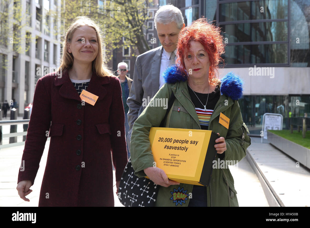 Home Office. London, UK. 3rd Apr, 2017. Sian Berry, London's Assembly ...