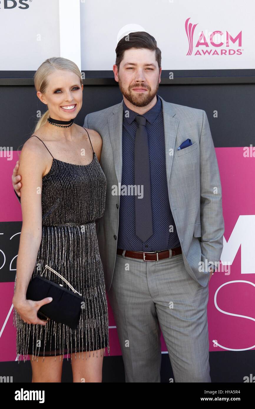 Las Vegas, NV, USA. 2nd Apr, 2017. Laney Crowder, Corey Crowder at ...