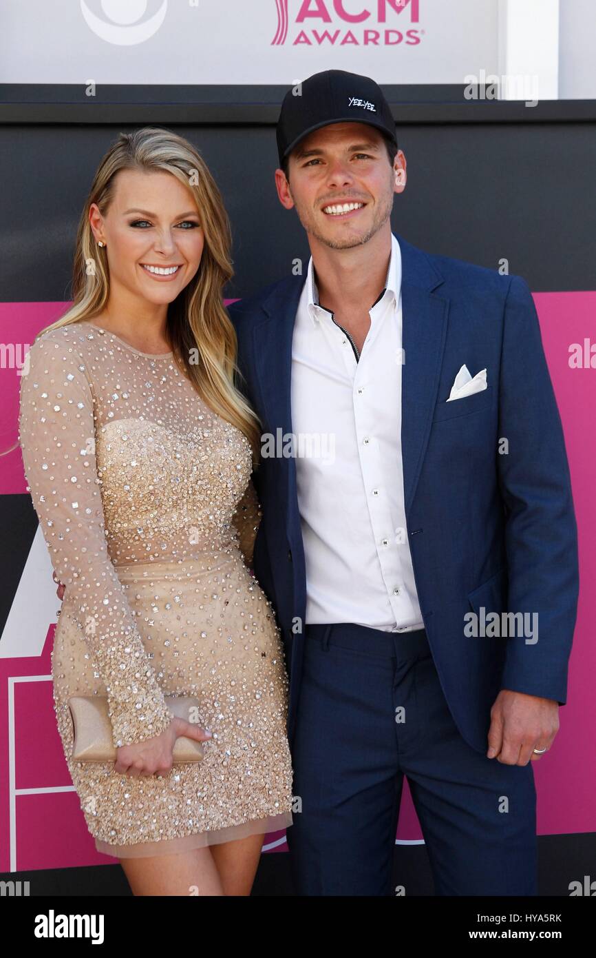 Las Vegas, NV, USA. 2nd Apr, 2017. Amber Bartlett, Granger Smith at ...