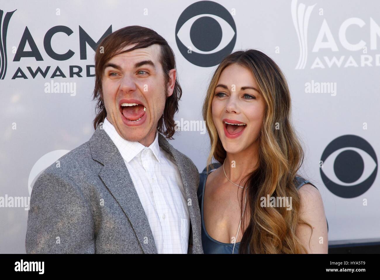 Las Vegas, NV, USA. 2nd Apr, 2017. Ross Copperman, Katlin Copperman at ...