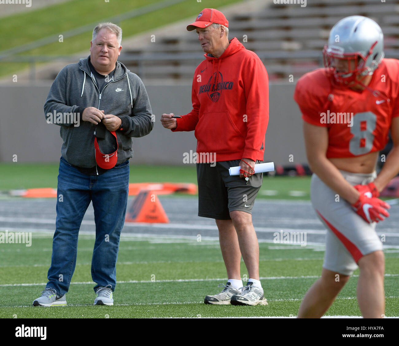 Usa. 3rd Apr, 2017. SPORTS -- Chip Kelly, former coach for the Oregon ...