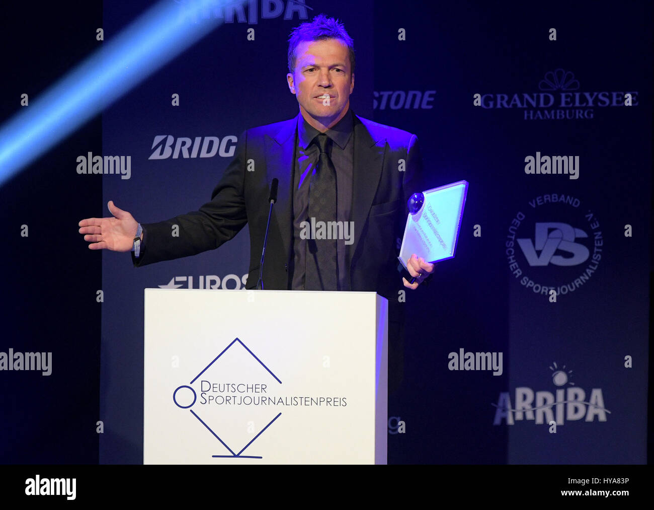 Lothar matthäus former national player and tv football expert hi-res ...