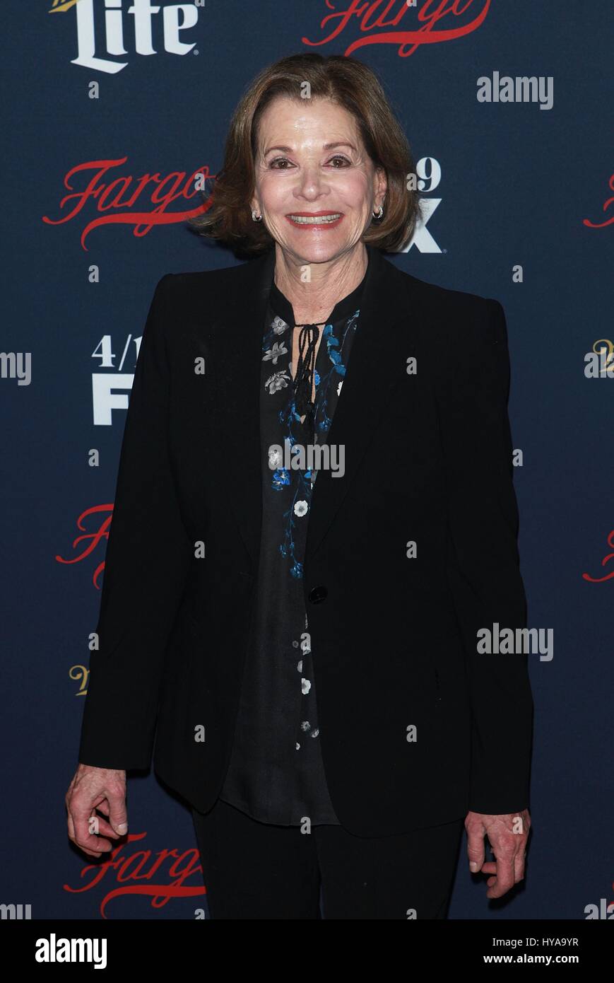 New York, NY, USA. 6th Apr, 2017. Jessica Walter at FX's 2017 All-Star ...