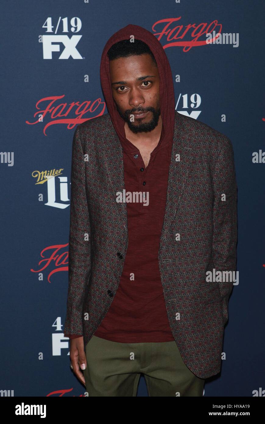 New York, NY, USA. 6th Apr, 2017. Keith Stanfield at FX's 2017 All-Star ...