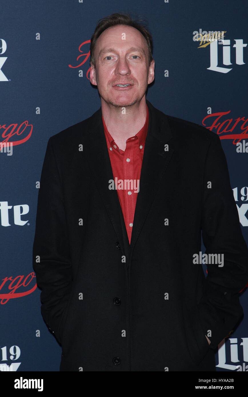 New York, NY, USA. 6th Apr, 2017. David Thewlis at FX's 2017 All-Star ...
