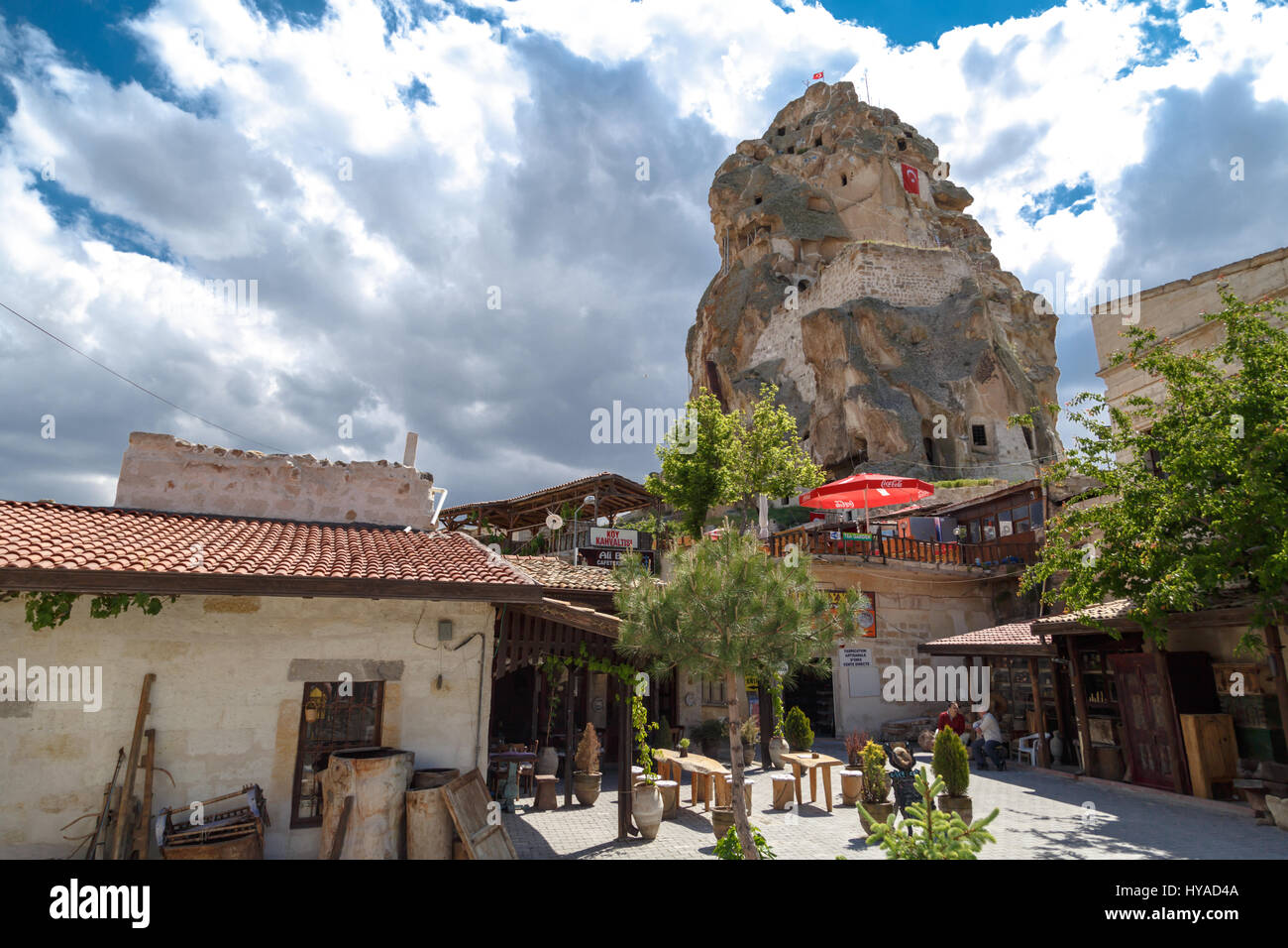 Ortahisar rock castle hi-res stock photography and images - Alamy