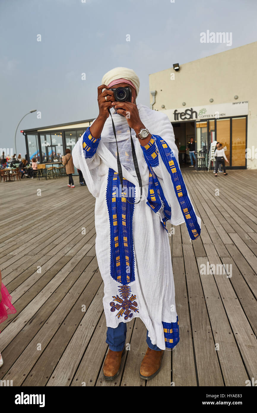 Tel Aviv - 20 February 2017: People wearing costumes in Israel during ...