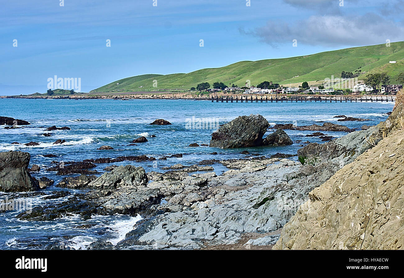 Cayucos california hi-res stock photography and images - Alamy