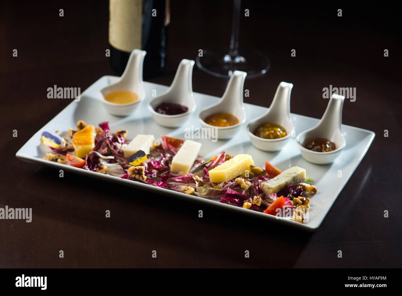 various assortment of italian cheese Stock Photo - Alamy