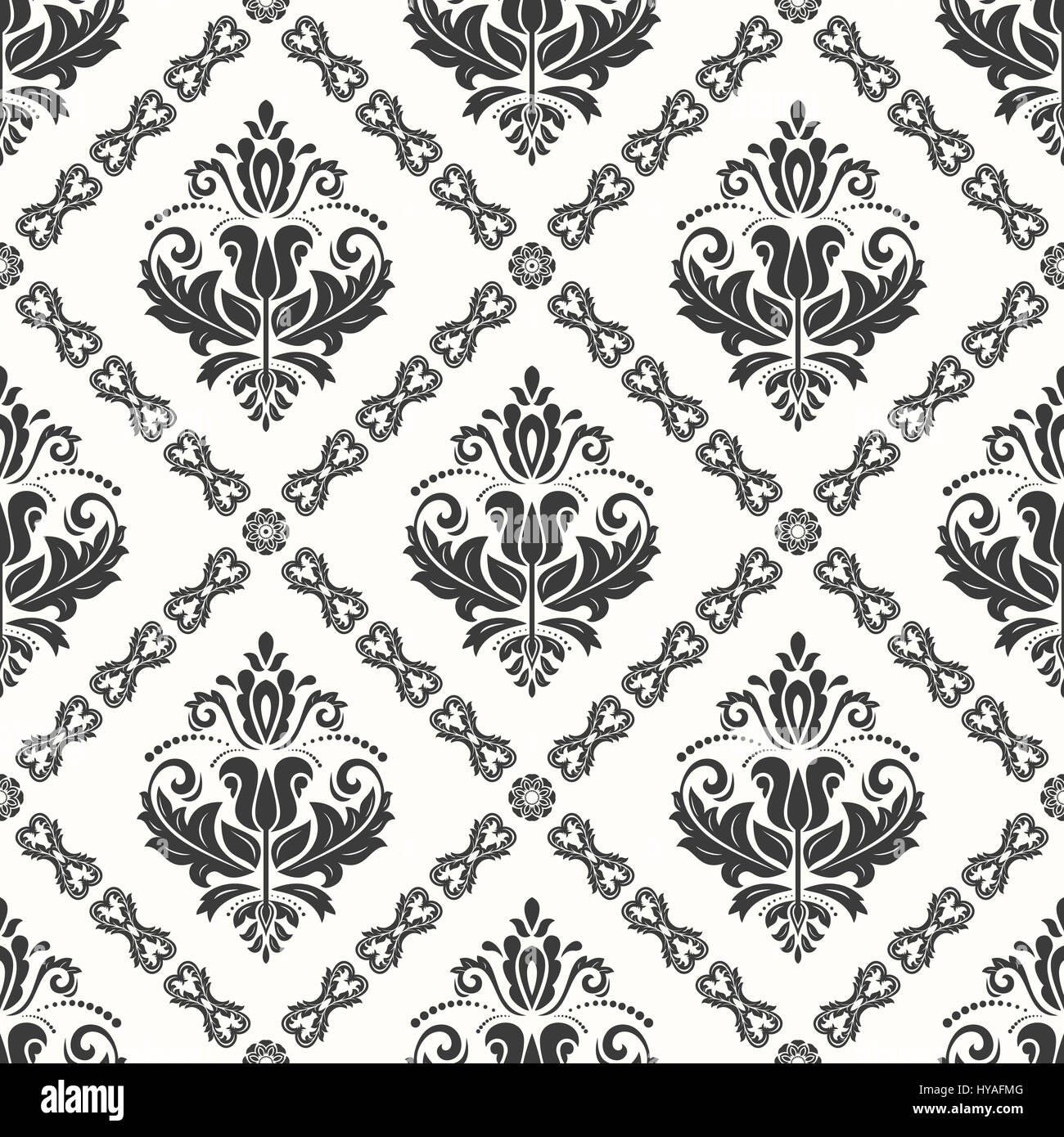 Seamless Baroque Pattern Stock Photo - Alamy