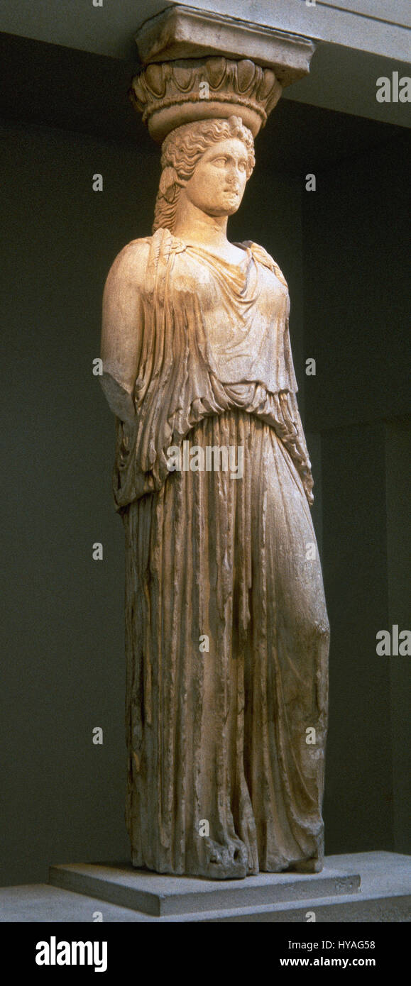 Caryatid woman hi-res stock photography and images - Alamy