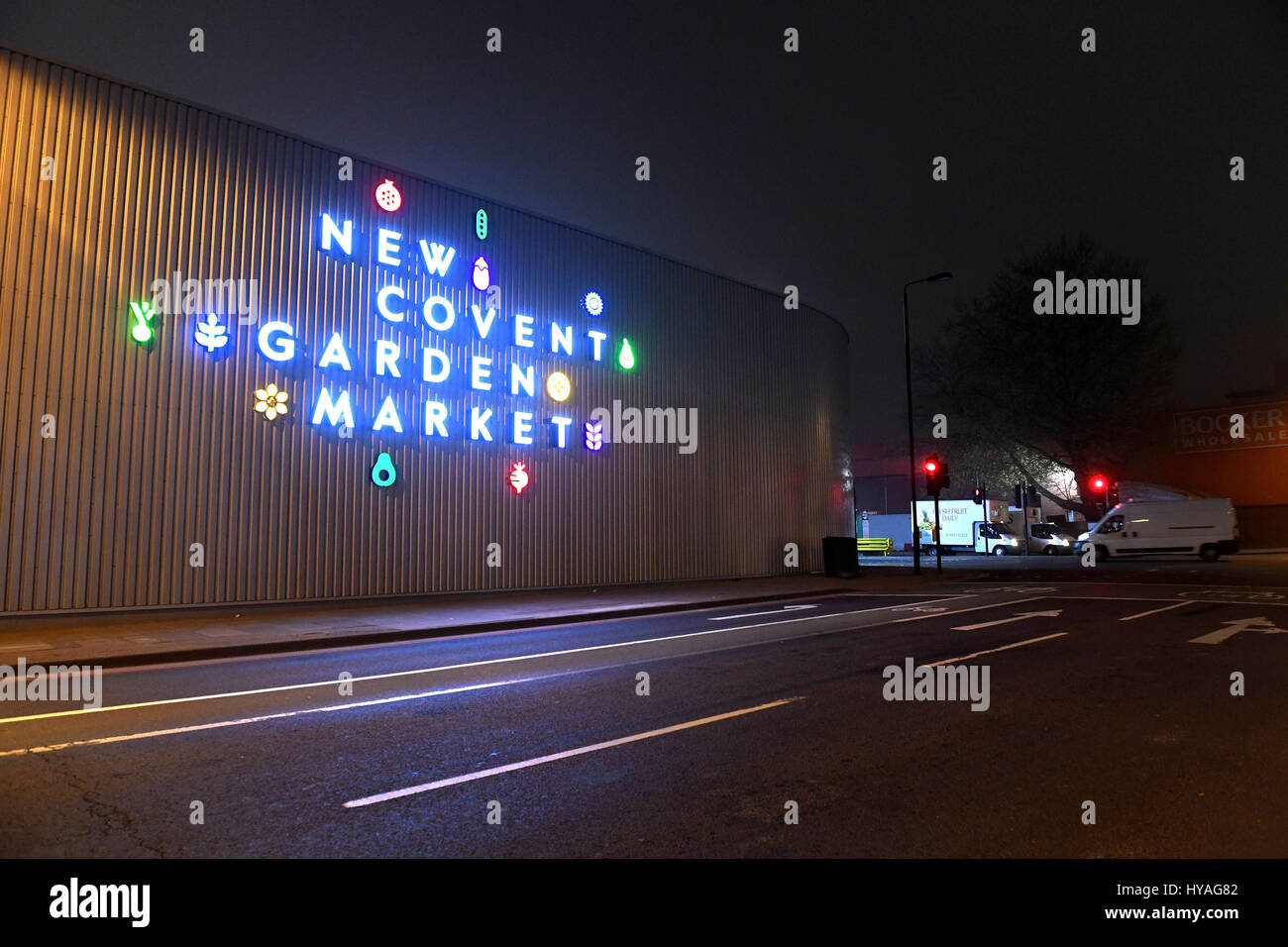 New covent garden market nine elms hi-res stock photography and images ...
