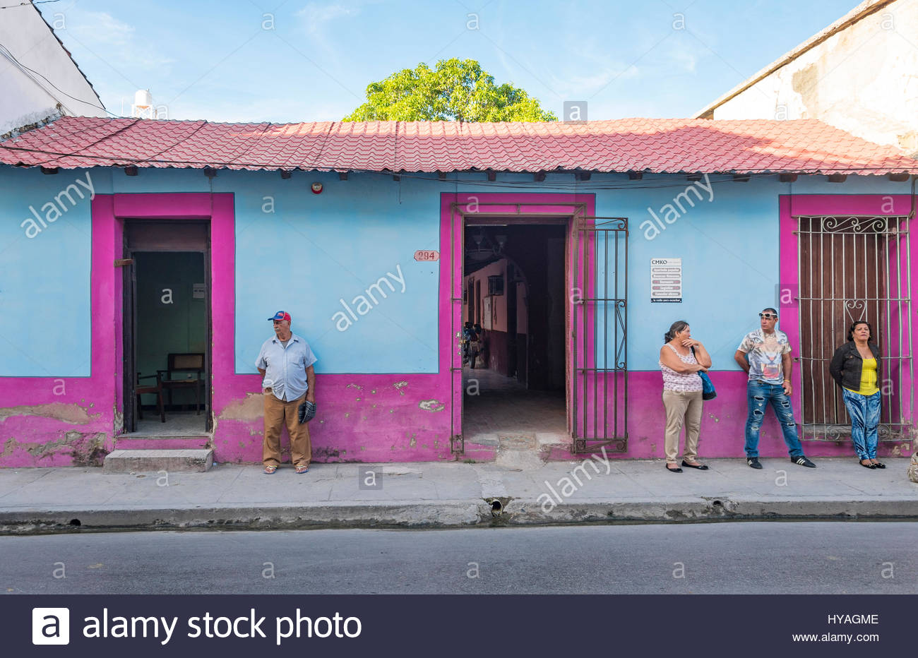 Cuban House Colonial Architecture Stock Photos & Cuban House Colonial ...