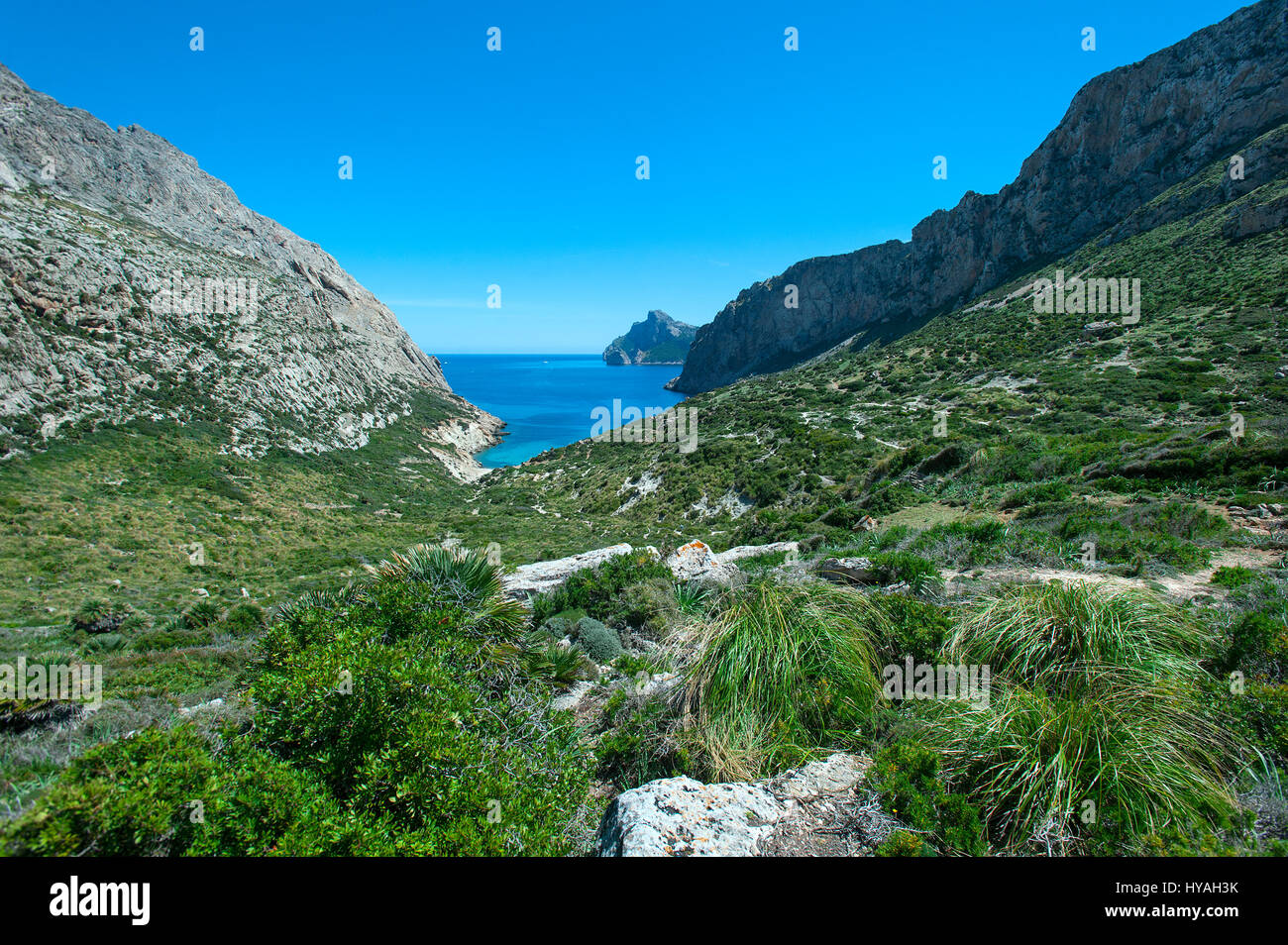 Boquer Valley, Pollenca, Mallorca, Balearics, Spain Stock Photo - Alamy