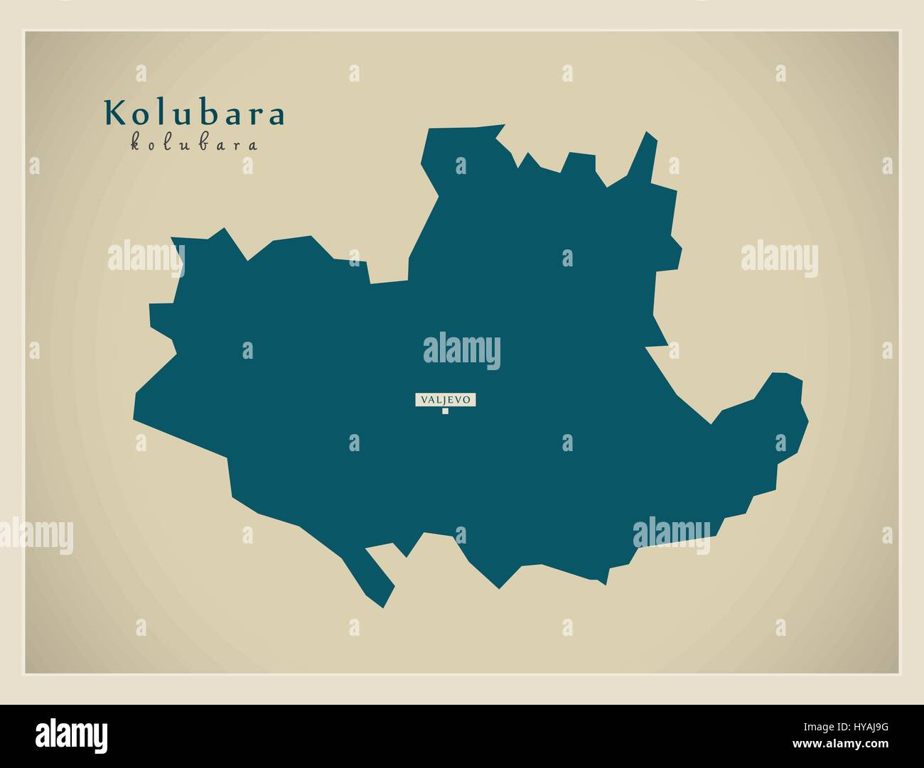 Kolubara district vector vectors hi-res stock photography and images ...