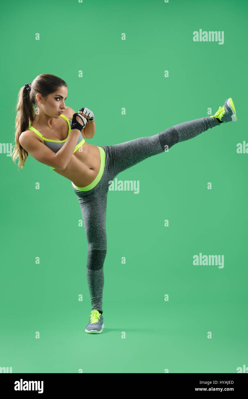 High Kick High Resolution Stock Photography and Images - Alamy