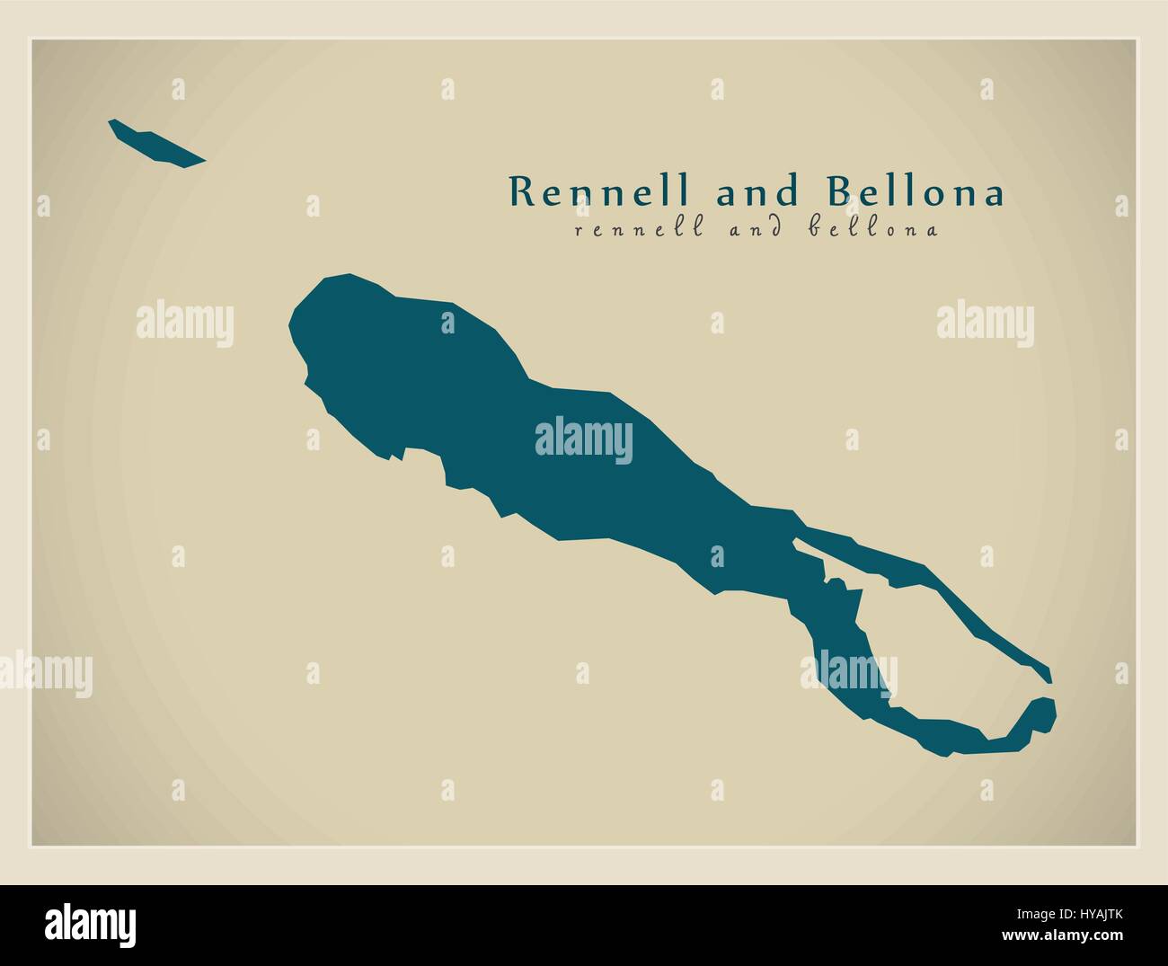 Rennell Stock Vector Images - Alamy