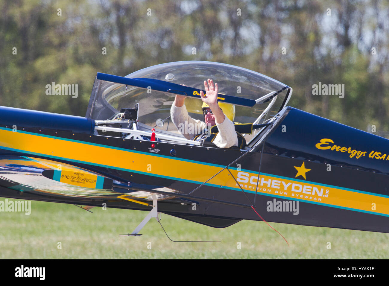 Panzl S-330 acrobatic plane at the Southeast Iowa Air Show in ...
