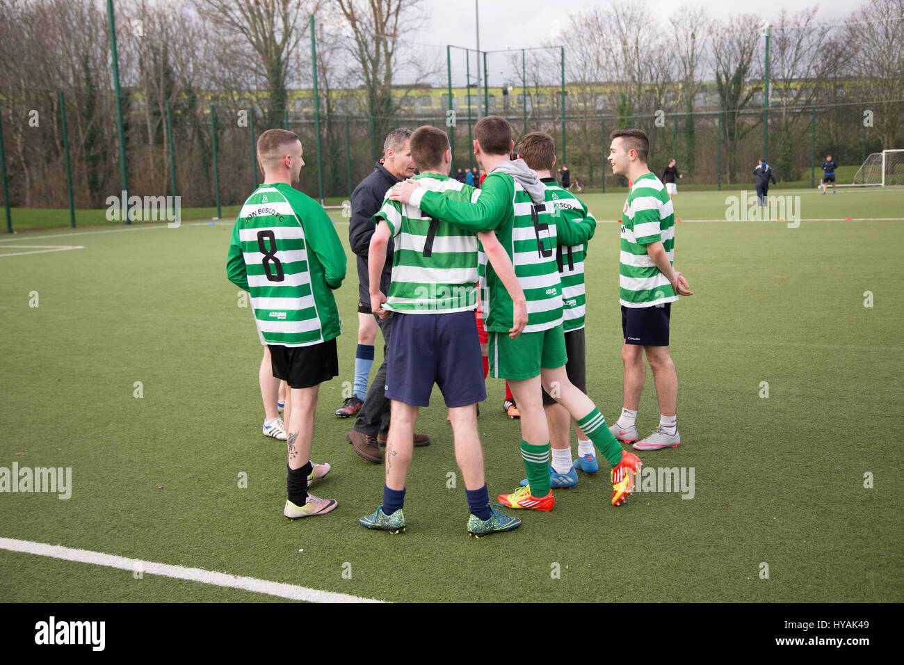 Five a side football hi-res stock photography and images - Alamy