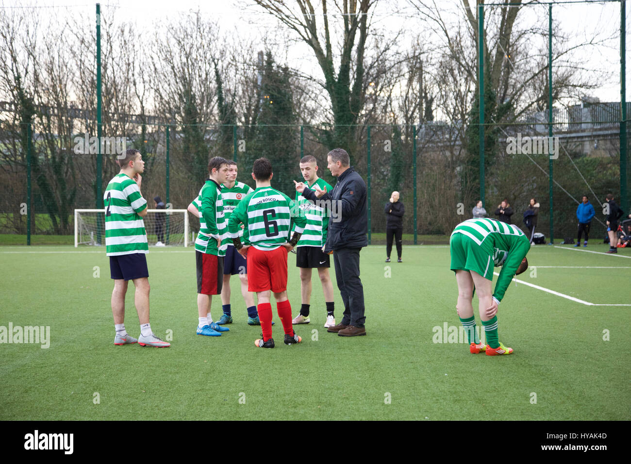Five a side football hi-res stock photography and images - Alamy
