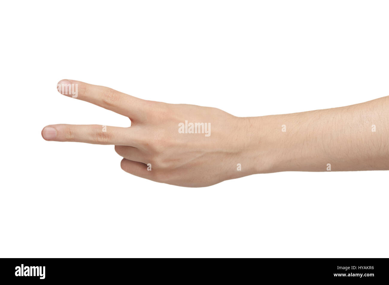Male hand isolated Stock Photo - Alamy