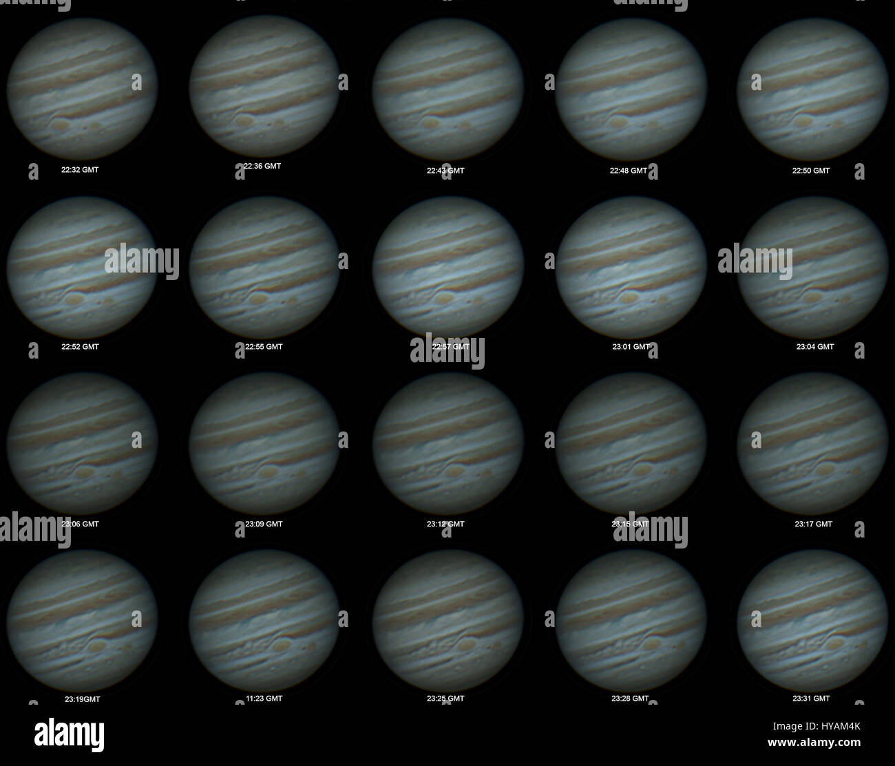 The rotation of Jupiter. FEAST your eyes on the incredible pictures ...