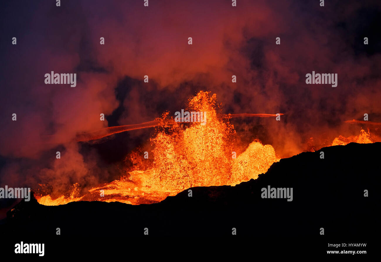 Volcano Eruption Frozen People