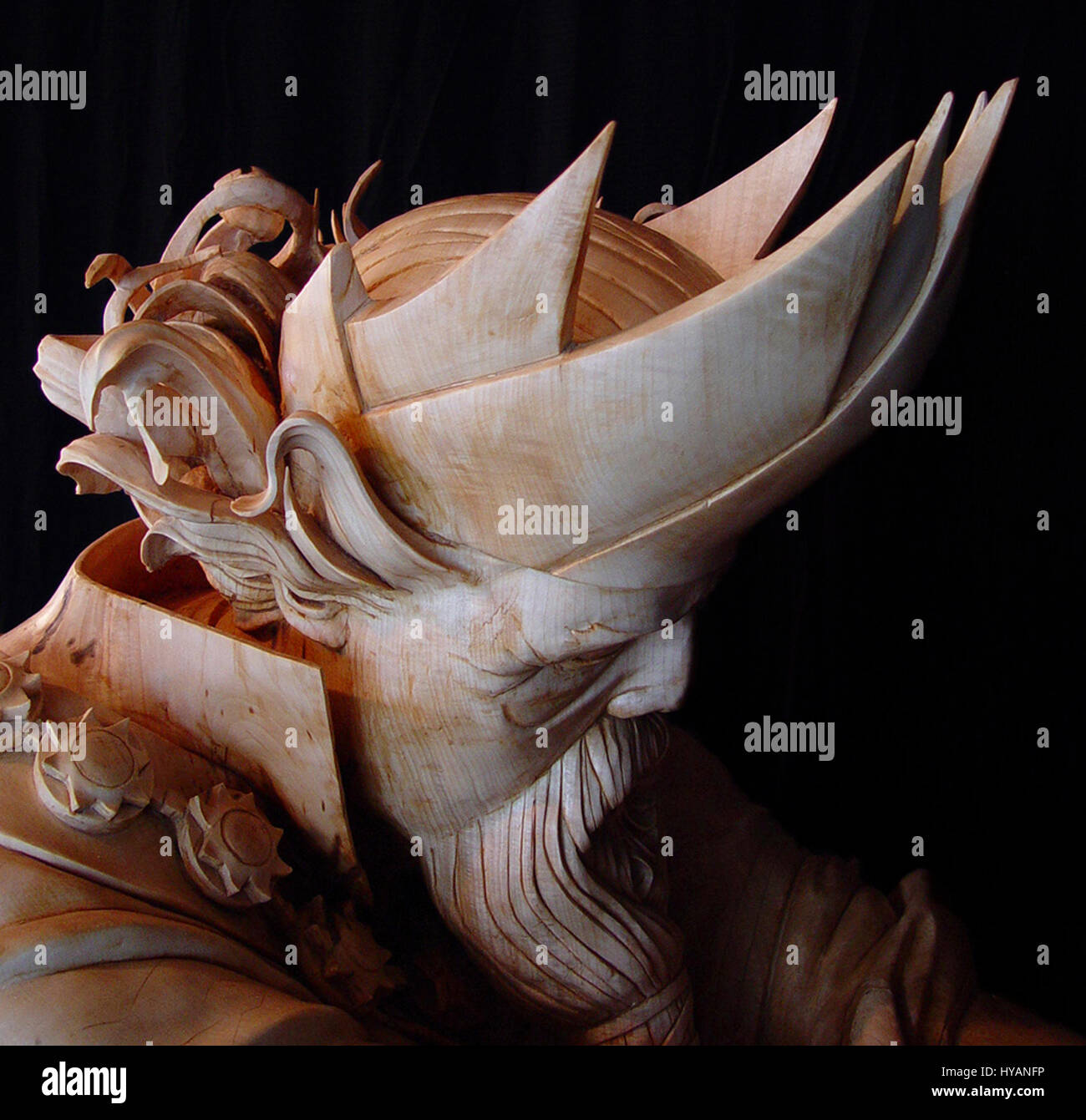 Oneonta, USA: A hand carved wooden sculpture called The King. YOU ...