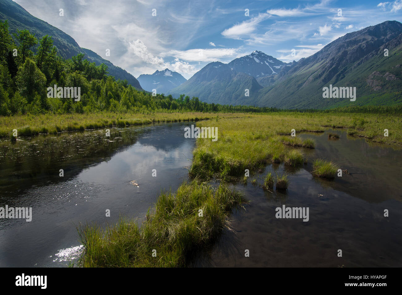 Alaskan valley hi-res stock photography and images - Alamy