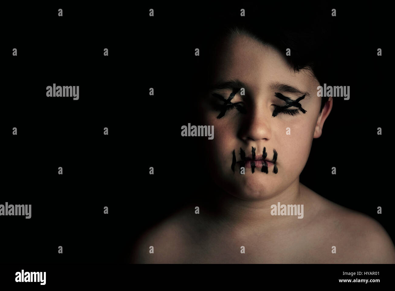 Aggressive child hi-res stock photography and images - Alamy