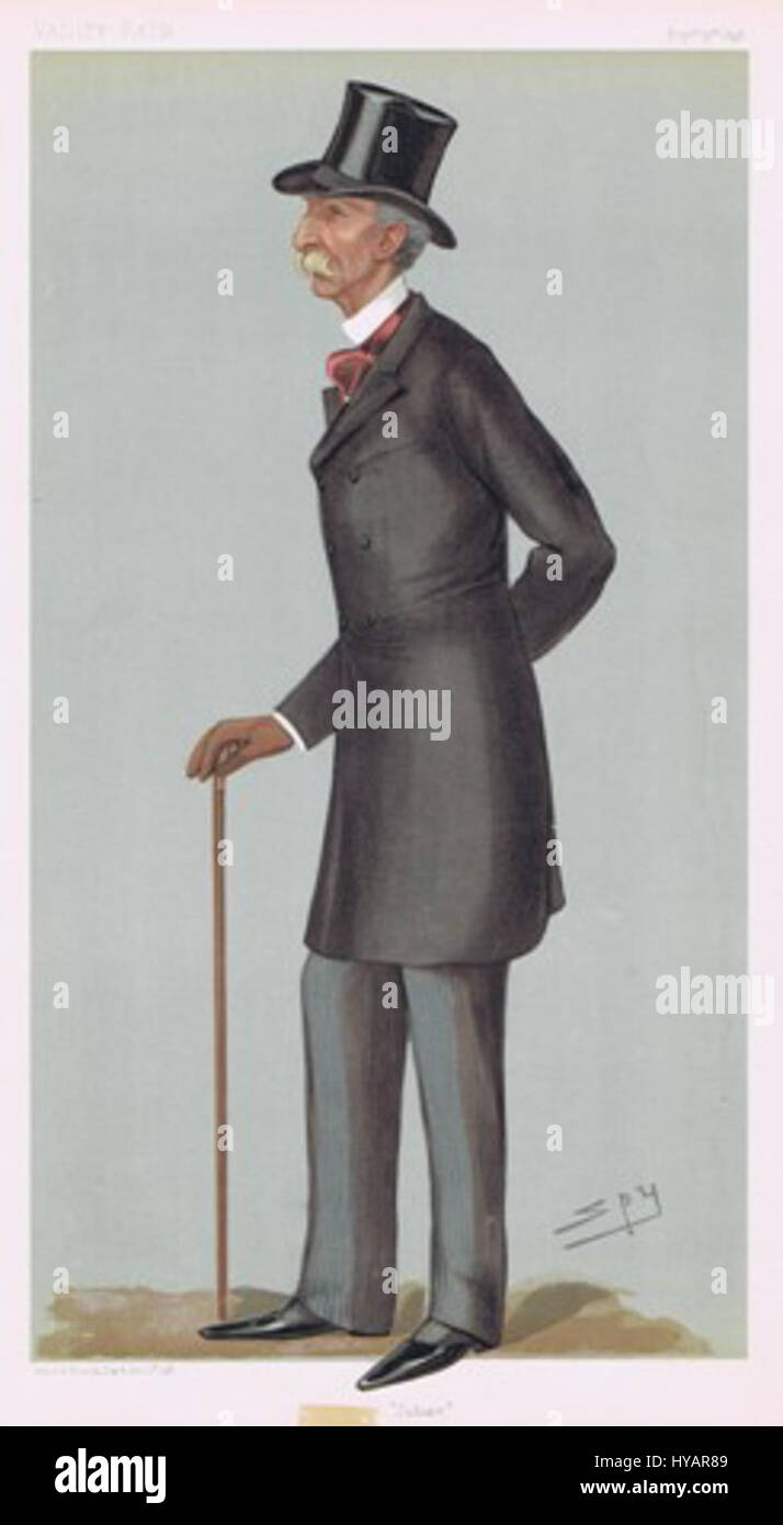 Julian Hamilton Hall's 'Vanity Fair' from 1898 presents a satirical and ...