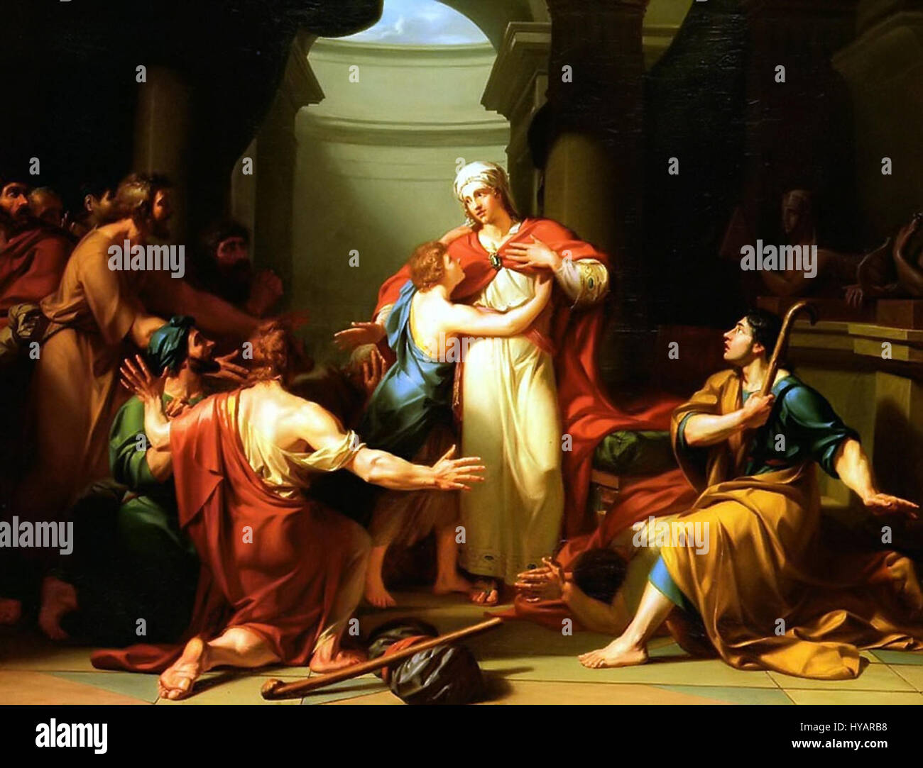 Joseph recognized by his brothers hi-res stock photography and images ...